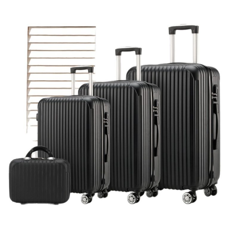 C43619 Carry-on suitcase with telescopic handle and silent, multi ...