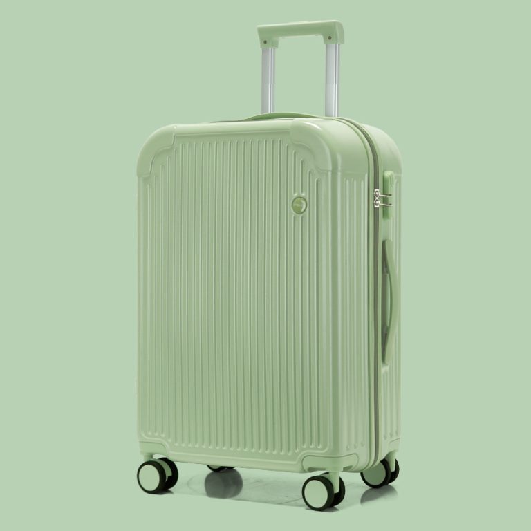C43622 Carry-on suitcase with telescopic handle and silent, multi ...